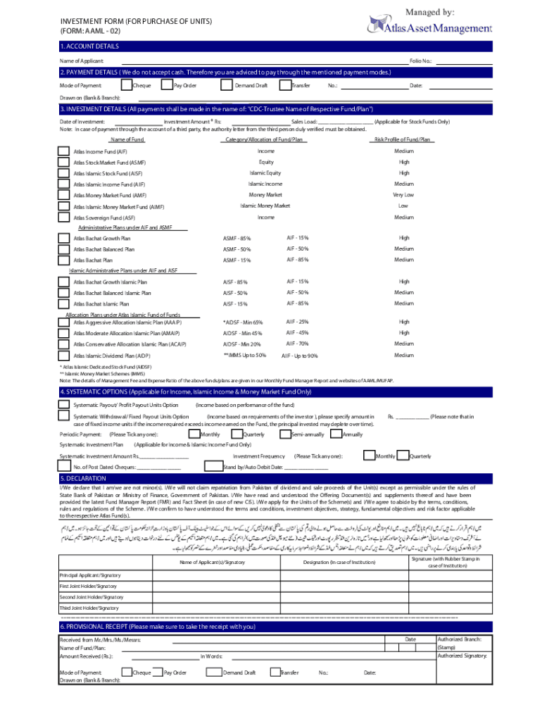 Fillable Online Epworth Investment Funds for Charities Unit purchase ...