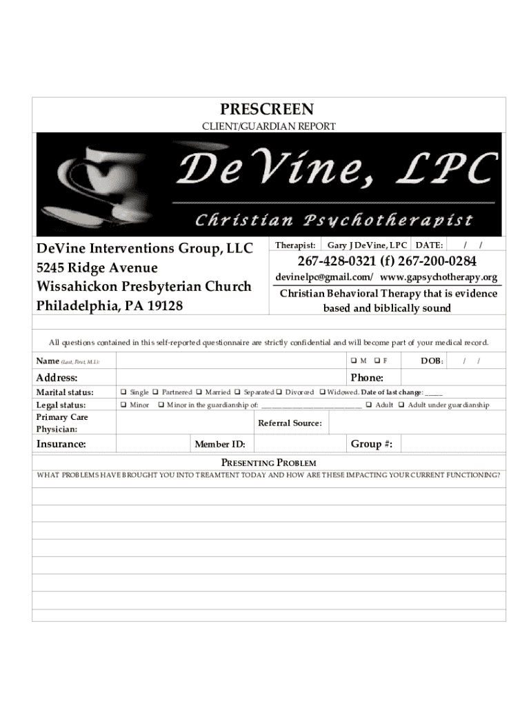 Fillable Online ADA Patient Screening Form - Ferris Orthodontics Fax ...