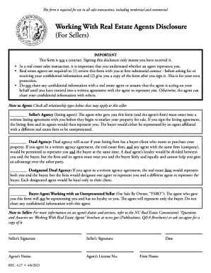 Fillable Online Real Estate Sale Disclosure Form Fax Email Print ...