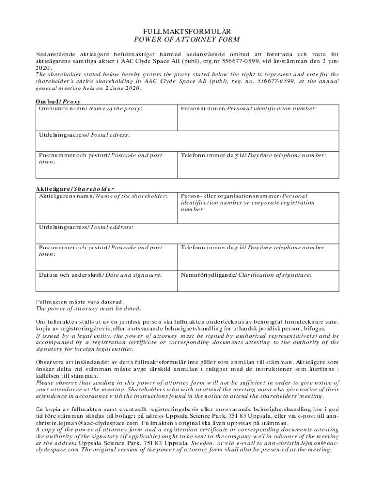 Fillable Online Free Printable Power of Attorney FormsPDF TemplatesFree ...