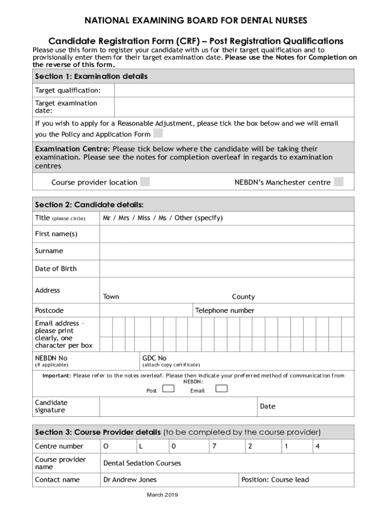 Fillable Online NEBDN APPLICATION FORM FINAL Fax Email Print - pdfFiller