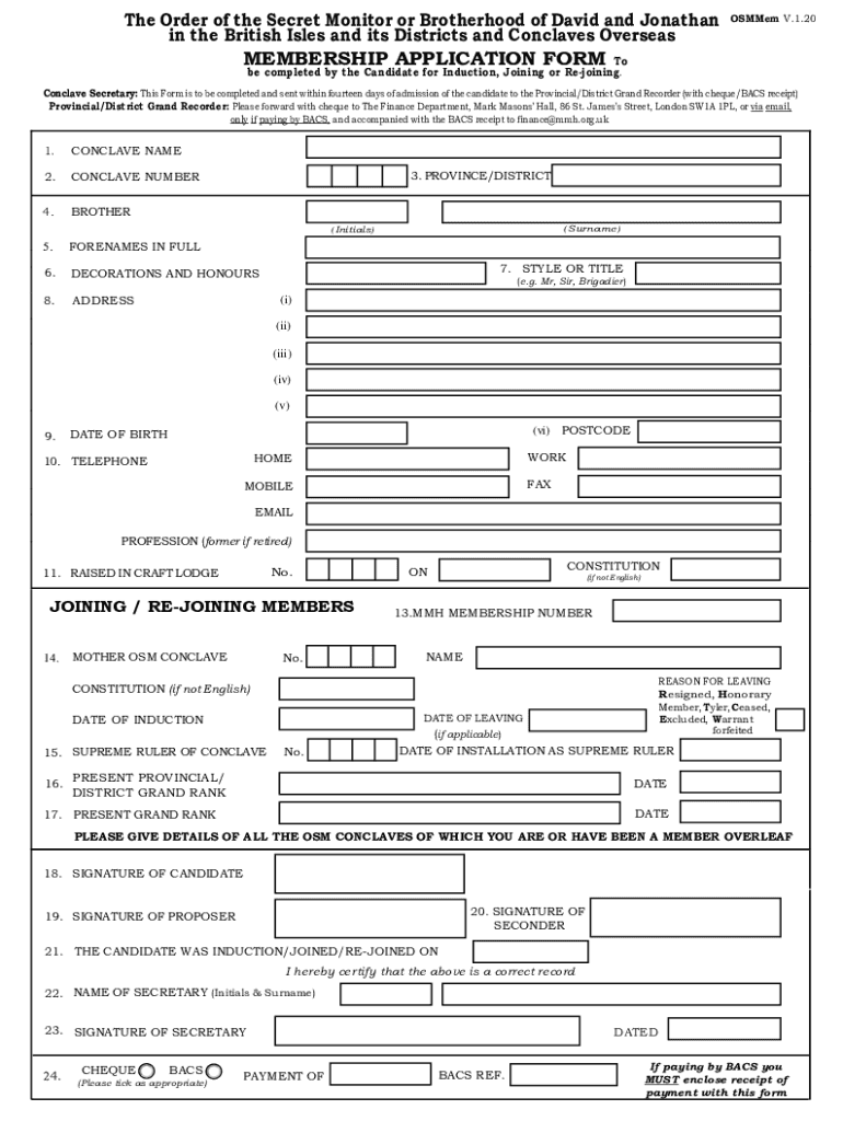 Fillable Online Order of the Secret Monitor - Ritual for Supreme Ruler ...