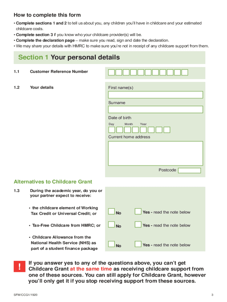 Fillable Online Free Child Care Forms, Printable Reports, LettersChild ...