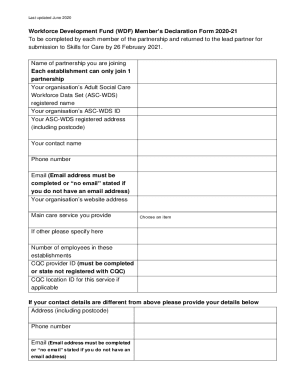 Fillable Online arcuk org Members Declaration Form 20-21. members dec form Fax Email Print ...