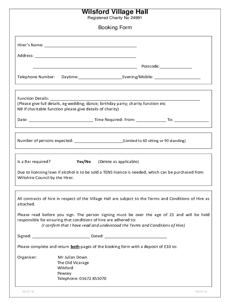 Fillable Online WILSFORD CONSERVATION AREA STATEMENT - Charlton Fax ...