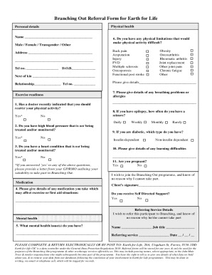 Fillable Online Request Form Out of Network Referral Fax Email Print ...