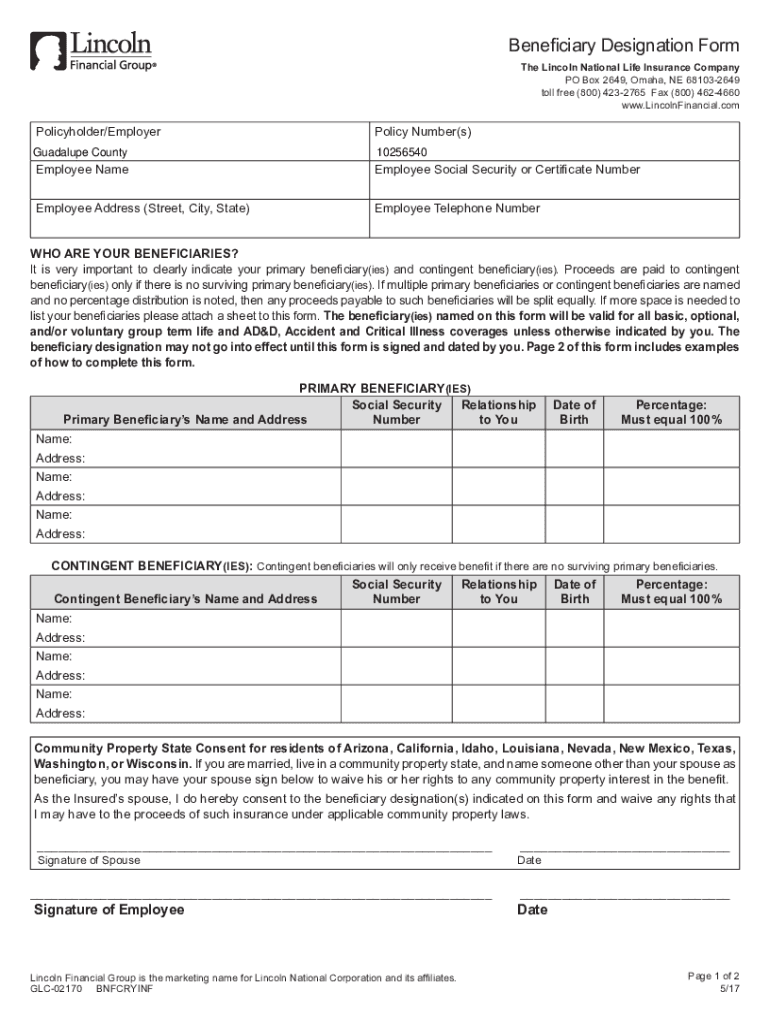 Fillable Online LIFE CLAIM FORM TO BE COMPLETED BY THE EMPLOYER ... Fax ...