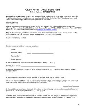 Fillable Online Premium Audit - Printable FormsTravelers Insurance Fax ...
