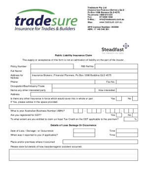 Fillable Online 09 2020 1.0 Commercial Motor Vehicle Claim Form Fax ...