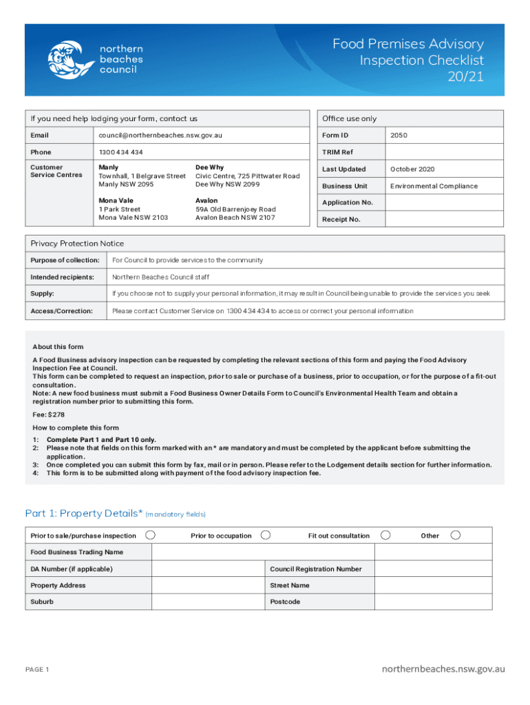 Fillable Online Industry Self-Assessment Checklist for Food Security ...