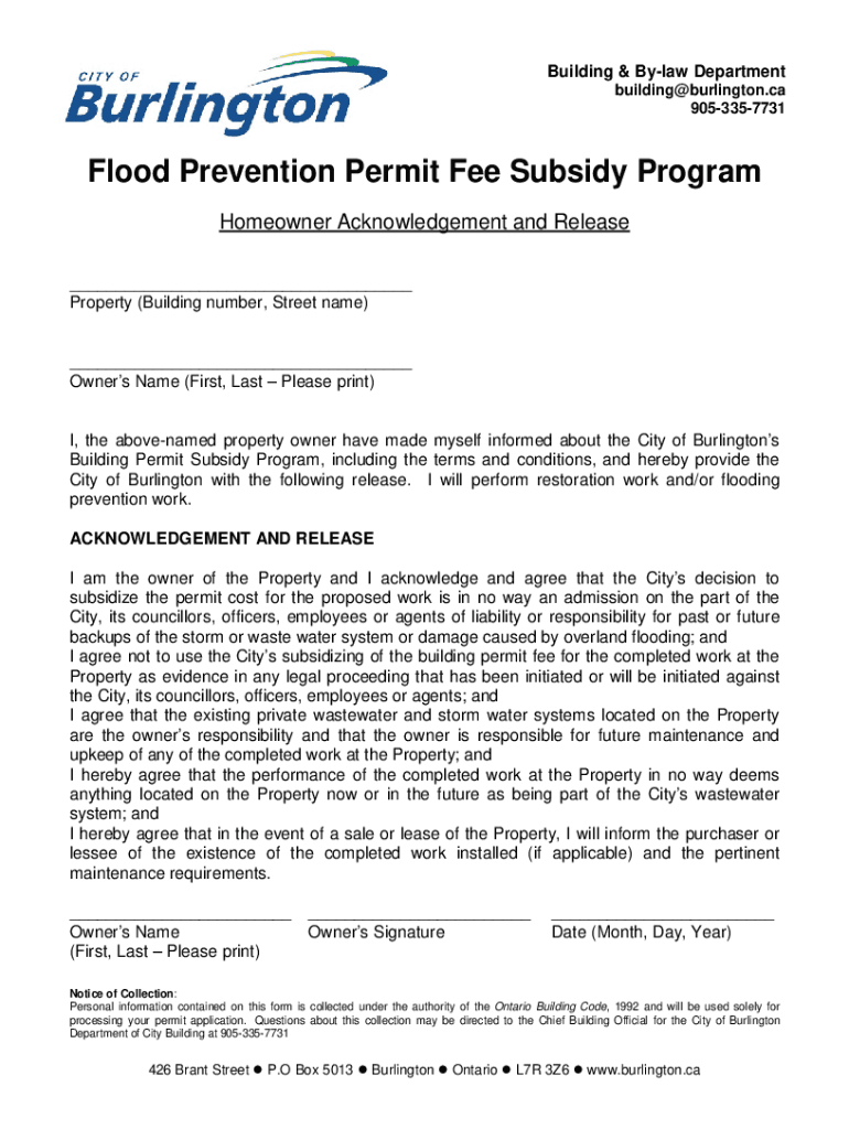 Fillable Online Consolidated Pre-Building Permit Application FAQs Fax ...