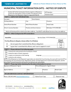Fillable Online Forms - Civil Infractions - Michigan Fax Email Print ...