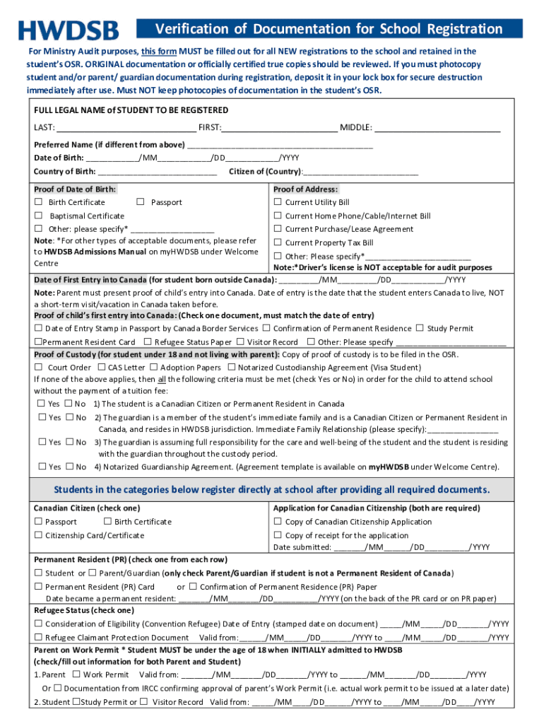 Fillable Online Church Audit Forms & PoliciesHow to Verify Education ...