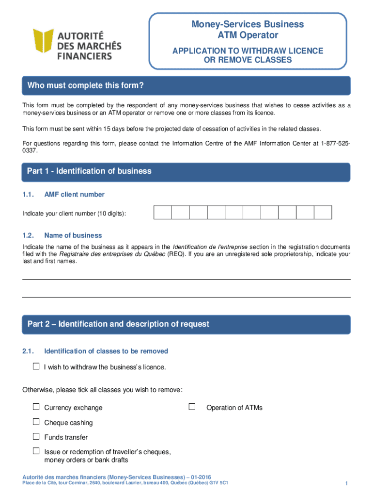 Fillable Online lautorite qc The Canada-Caribbean Remittance Corridor by World Bank Group ...