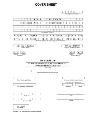 Fillable Online DD Form 2923, Privacy Act Data Cover Sheet, March 2009 ...