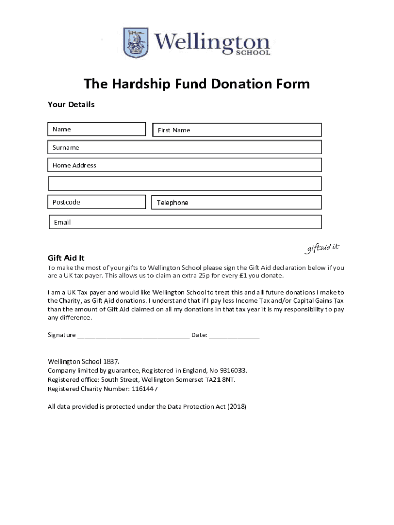 Fillable Online Hardship Grants Application Guide - COSARAFHardship ...