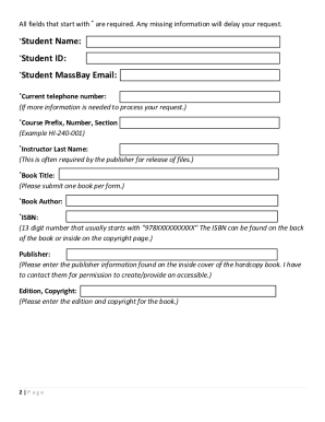 Fillable Online alternate-format-textbook-request-form Fax Email Print ...