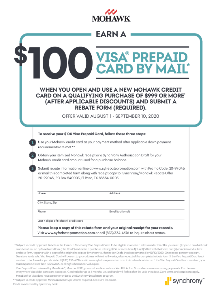 Fillable Online WHEN YOU OPEN AND USE A NEW MOHAWK CREDIT Fax Email ...