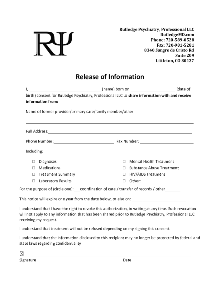 Fillable Online INFORMATION TO BE RELEASED (NOTE: INDIVIDUALLY CHECK ...