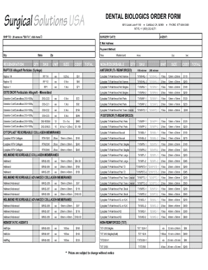 Fillable Online Fillable Online Biologics Order Form ... Fax Email ...