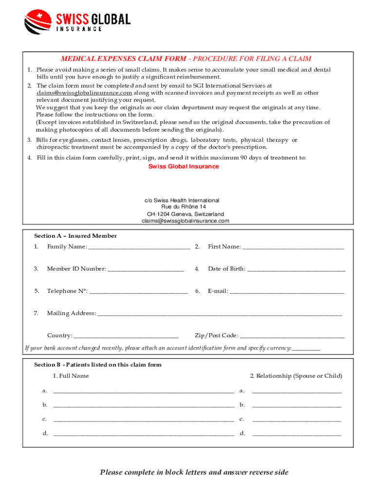 Fillable Online How to Claim a IRS Medical Expense Tax Deduction 2020 ...