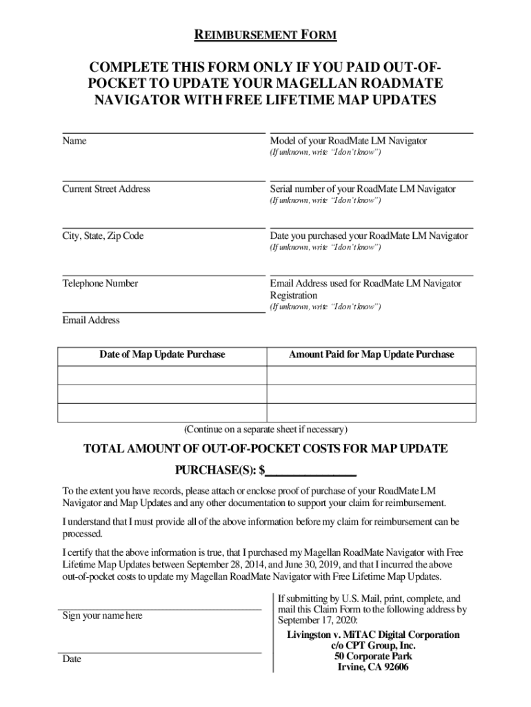 Fillable Online FREE 9+ Reimbursement Request Forms in PDFExcel Ms ...