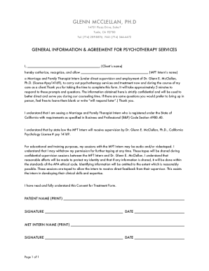 Fillable Online MFTI Consent Form Fax Email Print - pdfFiller