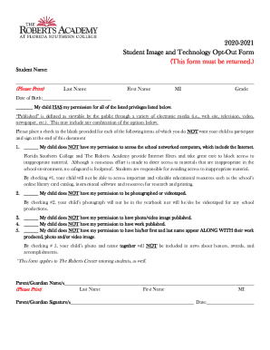 Fillable Online 14. WHITE COPY PAPER - Student Image and Technology Opt ...