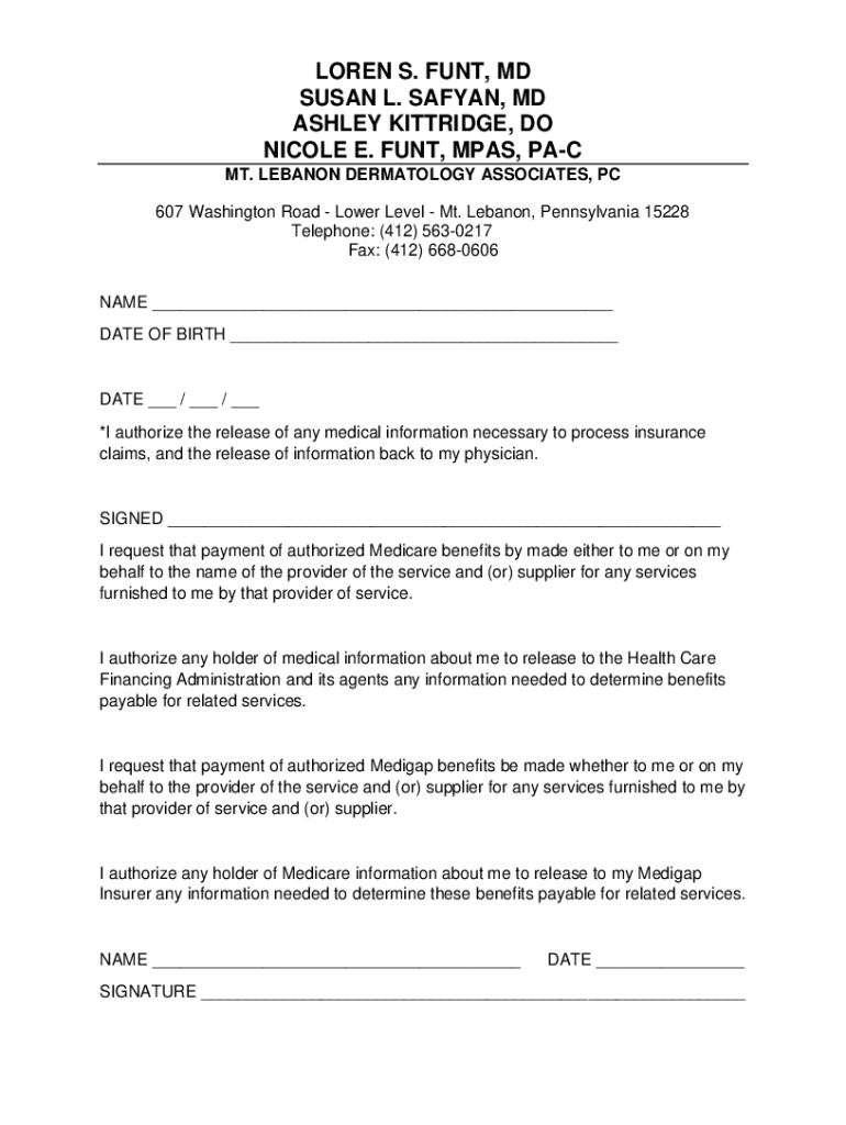 Fillable Online LOREN S. FUNT, MD SUSAN L. SAFYAN, MD ASHLEY KITTRIDGE ...