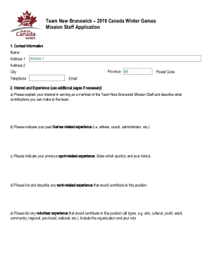 Fillable Online www2 gnb a completed application form - Government of ...