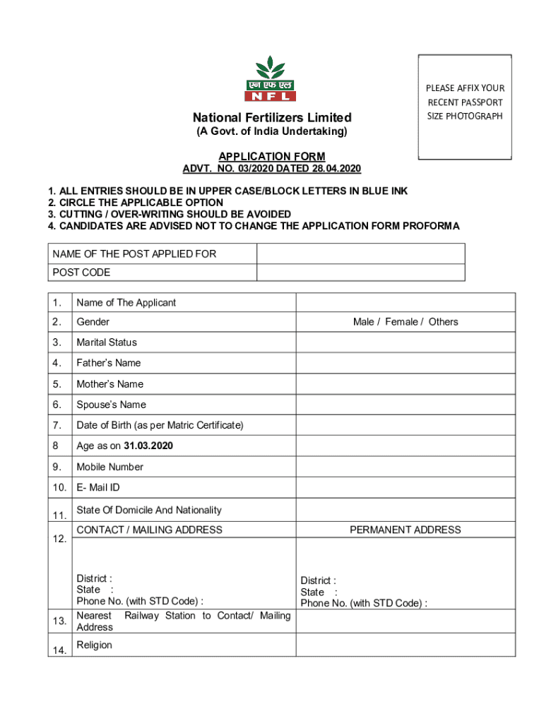 Fillable Online ANNEXURE-VI-APPLICATION PROFORMA Fax Email Print ...