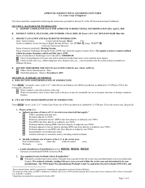 Fillable Online SAC-2019-01169 MAIB Mine Site. Approved Jurisdictional ...