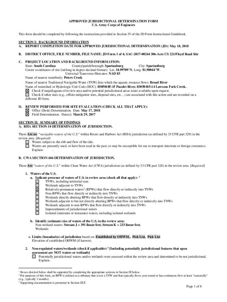 Fillable Online SAC-2017-00244 Forms 4-4 of 4 306-Acre US 221/Floyd ...