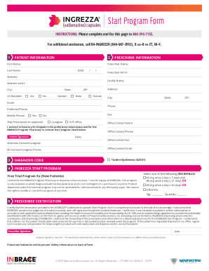 Fillable Online Inbrace Support Program - Fill and Sign Printable ...