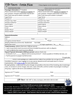 Fillable Online 10 Best Costa Rica Tours and Trips 2021/2022 (with 952 ...