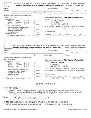 Fillable Online MMOD. Multi-purpose form concerning mailings membership ...