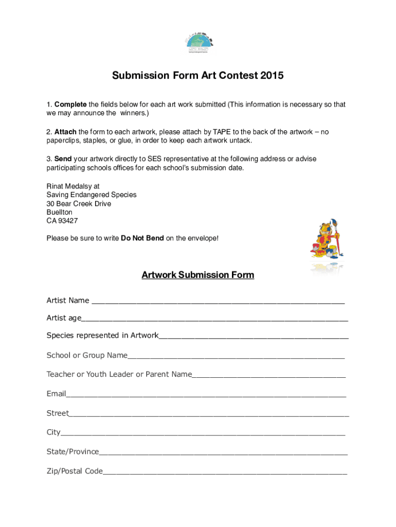 Fillable Online Art Crawl Gallery Submission Form TemplateJotForm Fax Email Print - pdfFiller