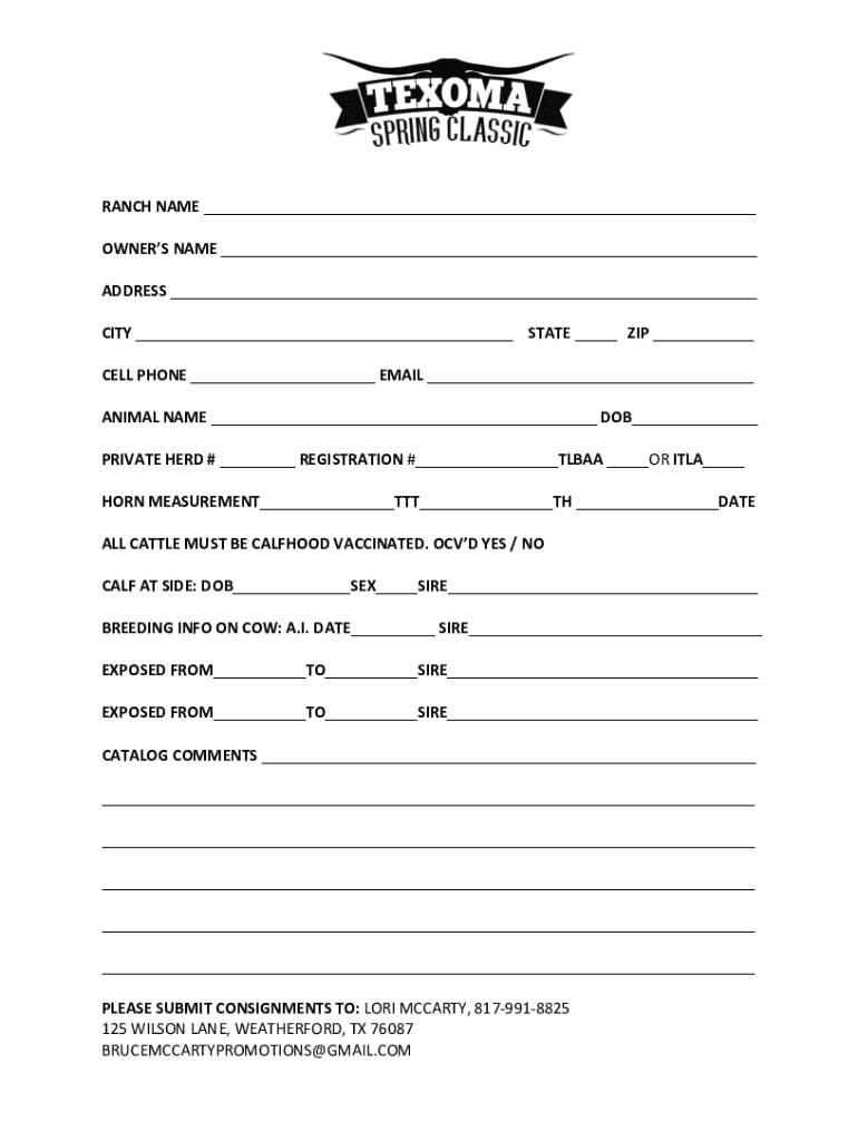 Fillable Online The 10 Biggest Ranches In The Entire State Of Texas Fax ...