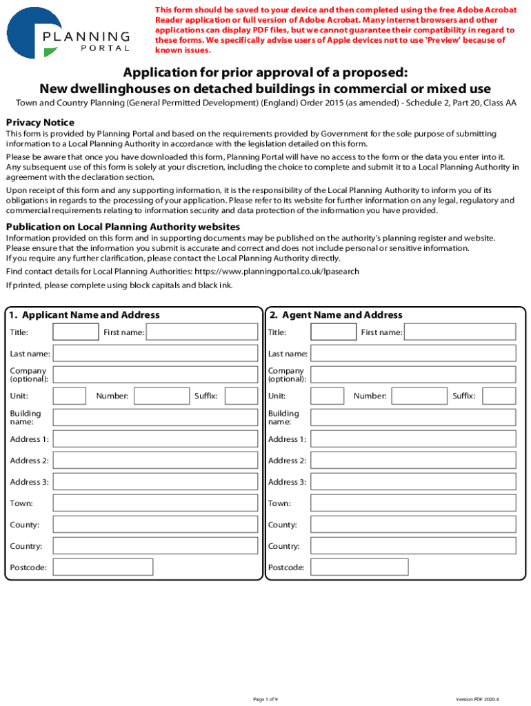 Fillable Online Community Infrastructure Levy (CIL) - Form 1: CIL ...