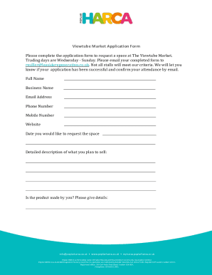 Fillable Online Market Research Form: Google Form Template by ...