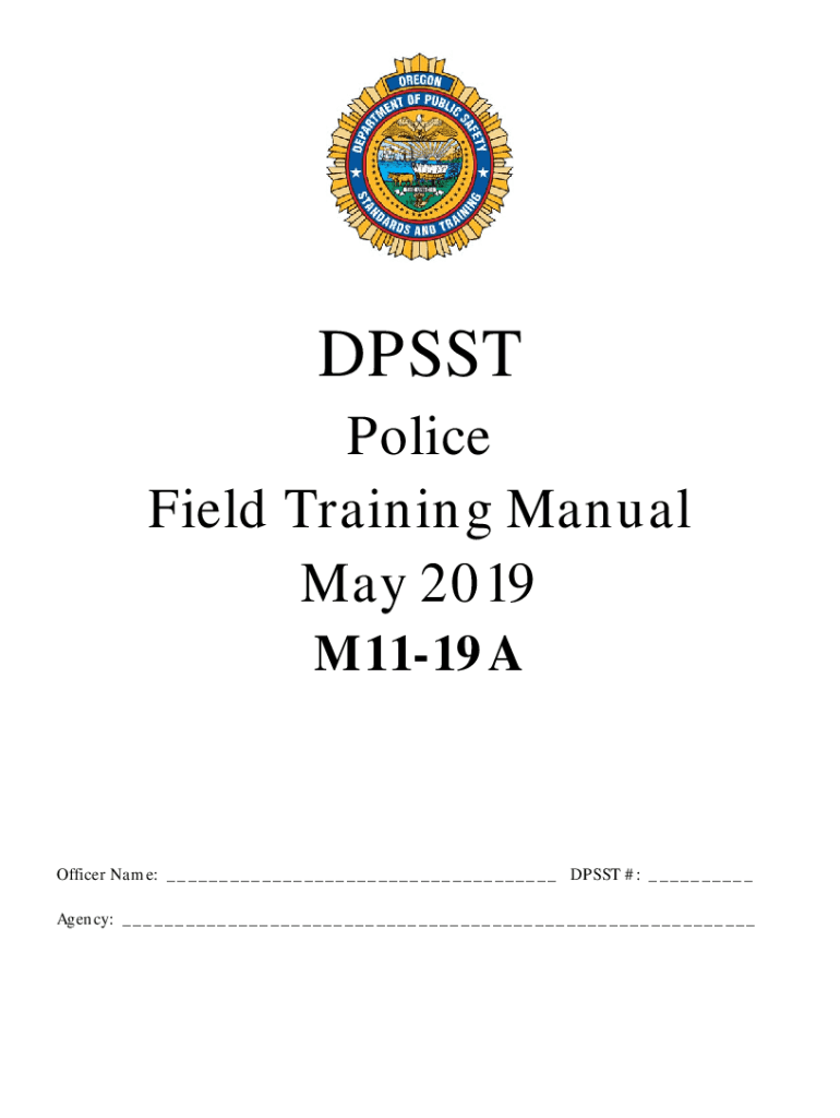 Fillable Online Police FTM M11-19A with F33 Completion Form Fax Email ...