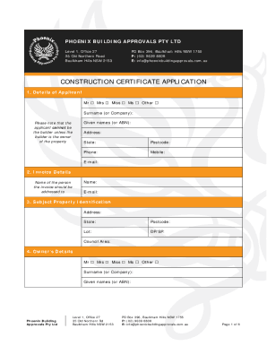 Fillable Online NOTICE OF COMMENCEMENT AND APPOINTMENT OF PRINCIPAL ...