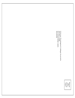 Fillable Online CTCA donation form in envelope format - Eng & Chi 2020 ...