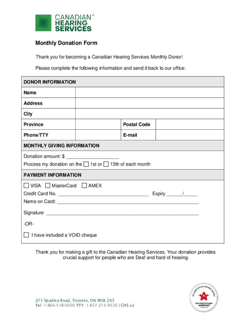 Fillable Online Monthly Giving Thank You Letter Templates Donors Will ...