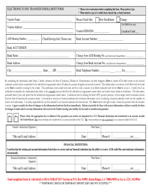 Fillable Online State of Louisiana - Louisiana Division of ...