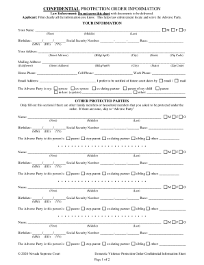 Fillable Online Law Enforcement: Do not serve this sheet with documents ...