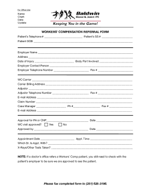 Fillable Online Employee Claim (Form C-3) - Workers' Compensation Board ...