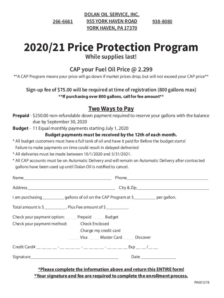Fillable Online dolan-price-protection-form Fax Email Print - pdfFiller