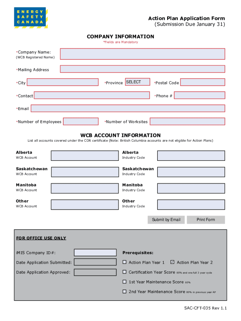 Fillable Online WCB ACCOUNT INFORMATION - Home - Energy Safety Canada ...