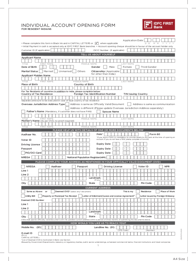 Fillable Online Form No. 49A Application for Allotment of Permanent ...
